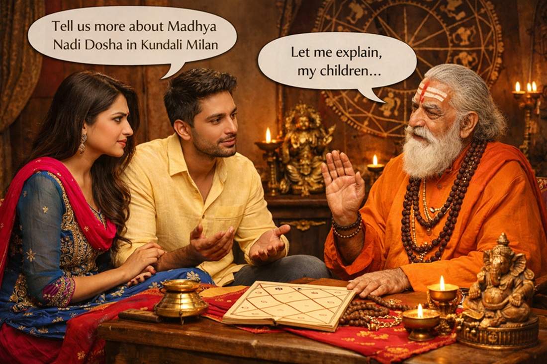 Effect And Significance Of Madhya Nadi Dosha In Kundli